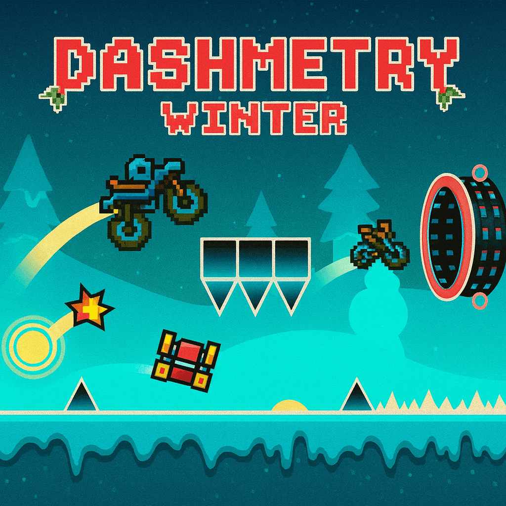 Dashmetry Winter - Play Dashmetry Winter On Slope Rider 2